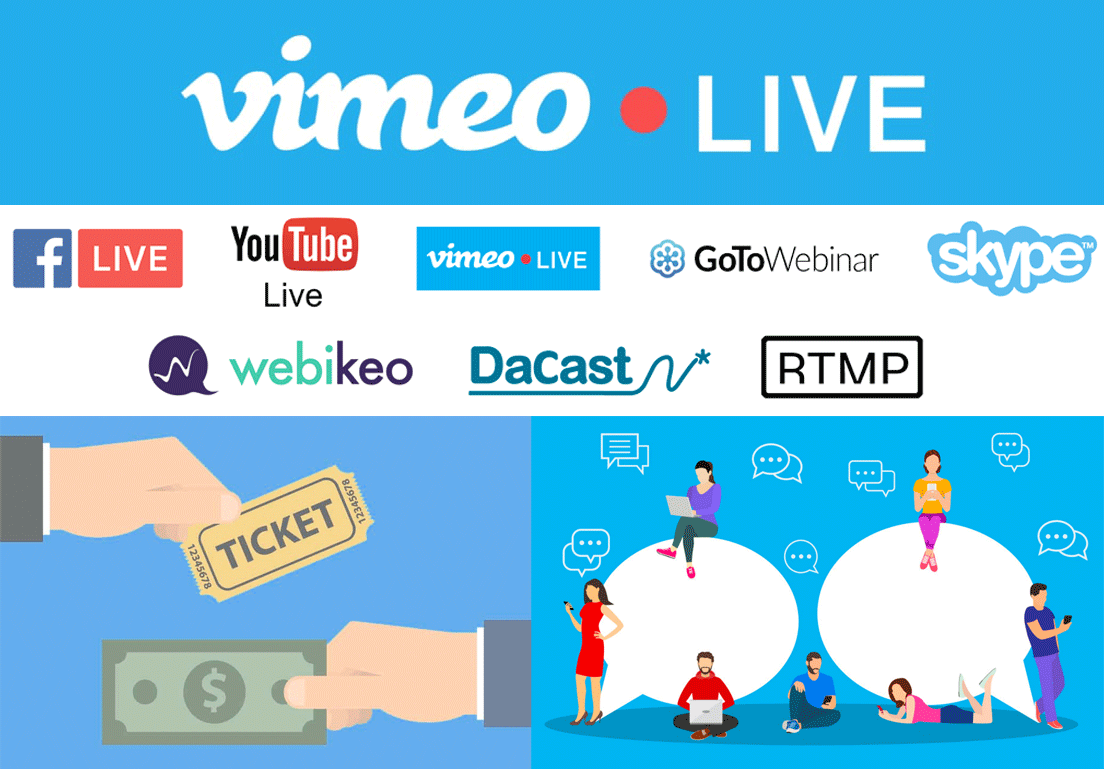 A VOUS LE DIRECT – Captation live et diffusion en direct